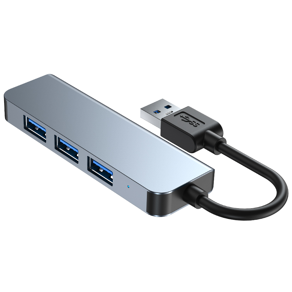 USB Hub 3.0 4 Ports Hub Adapter, Plug and Play