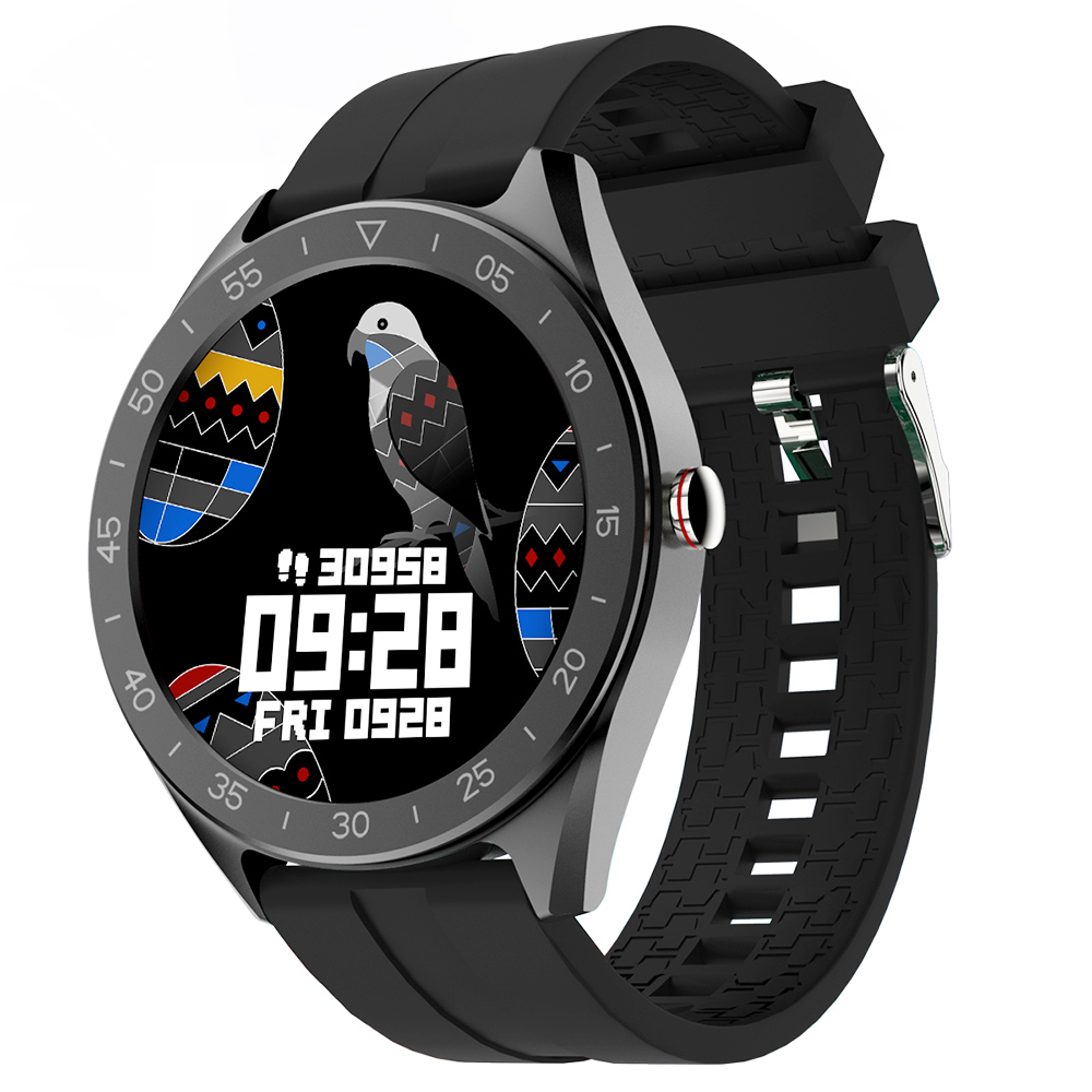 Lenovo R1 Smartwatch 1.3'' TFT Screen 7 Sport Modes Black