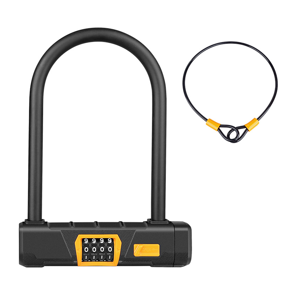 Bicycle U Lock Anti-theft Heavy Duty Bike Password Lock
