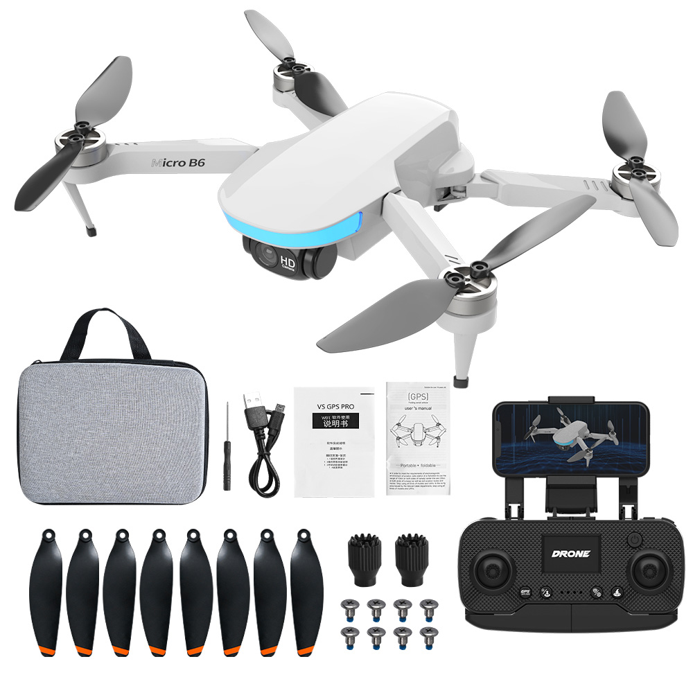 Flytec T16 RC Drone Long Time Flying Brushless Foldable Two Batteries