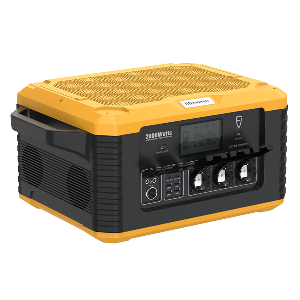 FJDynamics PowerSec MP2000 Portable Power Station EU Plug