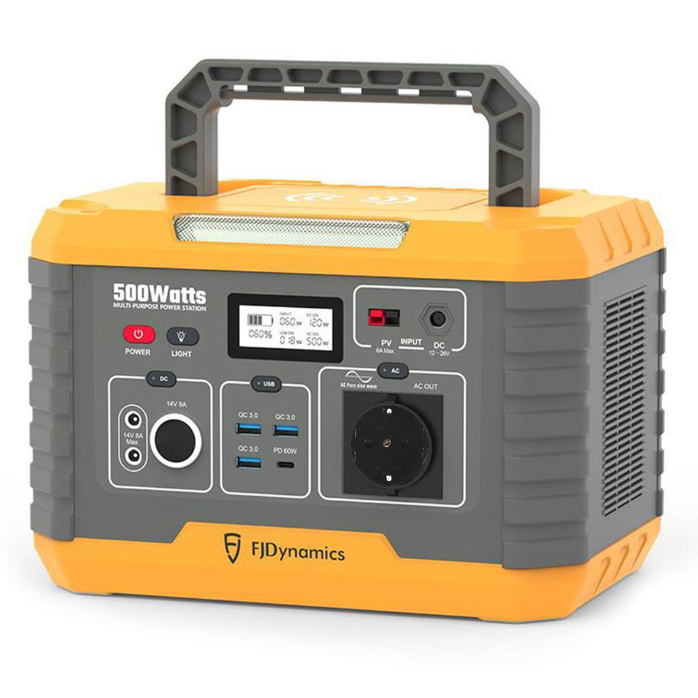 FJDynamics PowerSec MP500 520Wh Power Station EU Plug