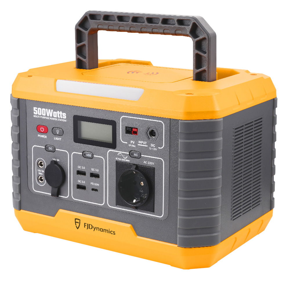 FJDynamics PowerSec MP500 520Wh Power Station EU Plug
