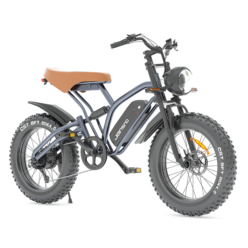 JANSNO X50 Electric Bike 20*4.0 Tire 750W Motor 40Km/h 12.8Ah Battery