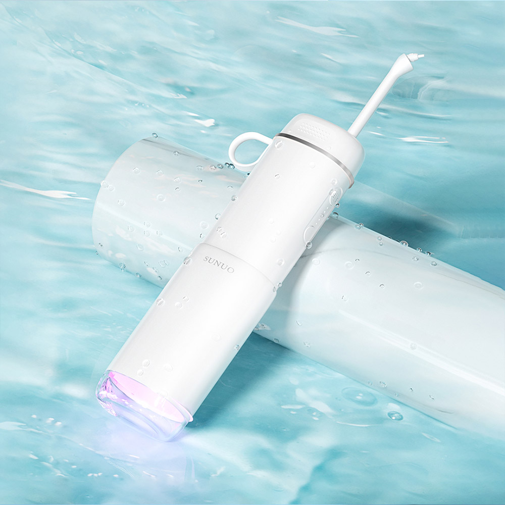 SUNUO C3 PRO Smart Visual Oral Irrigator Dental Washer Green
