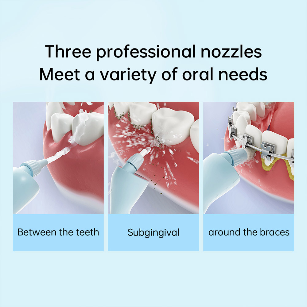 SUNUO C3 PRO Smart Visual Oral Irrigator Dental Washer Green