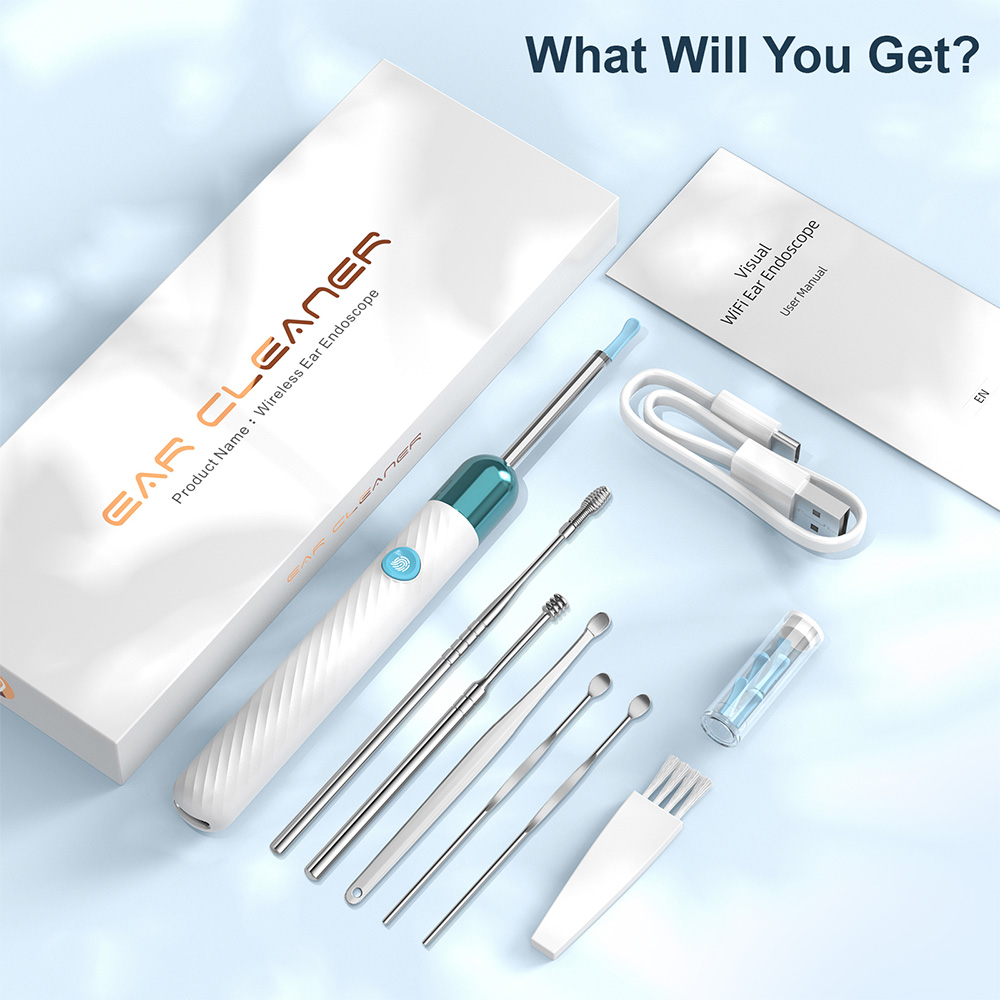 SUNUO X6 Smart Visual Ear Cleaner Earwax Removal White