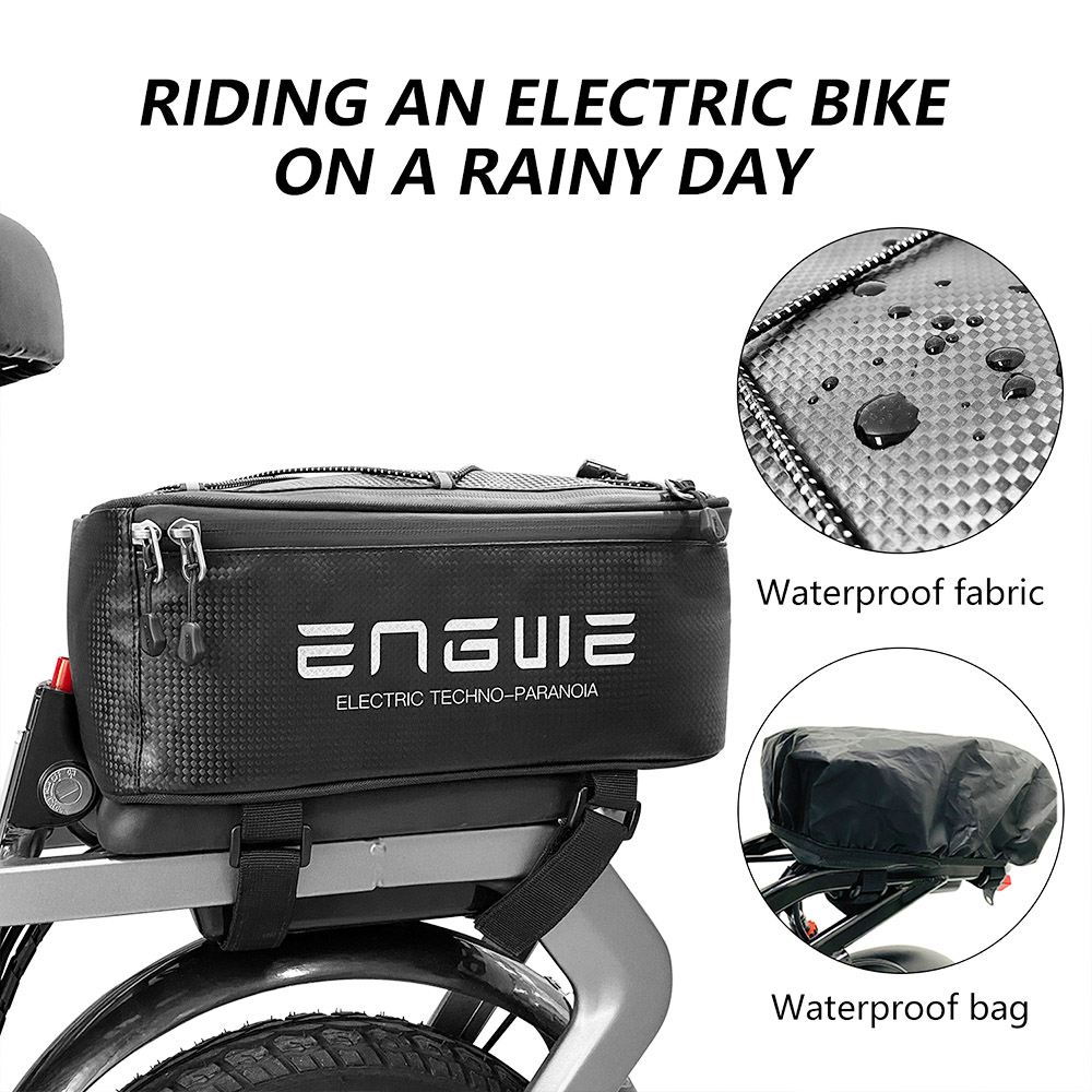 ENGWE Bike Trunk Bag Bicycle Rack Rear Carrier Bag 7L