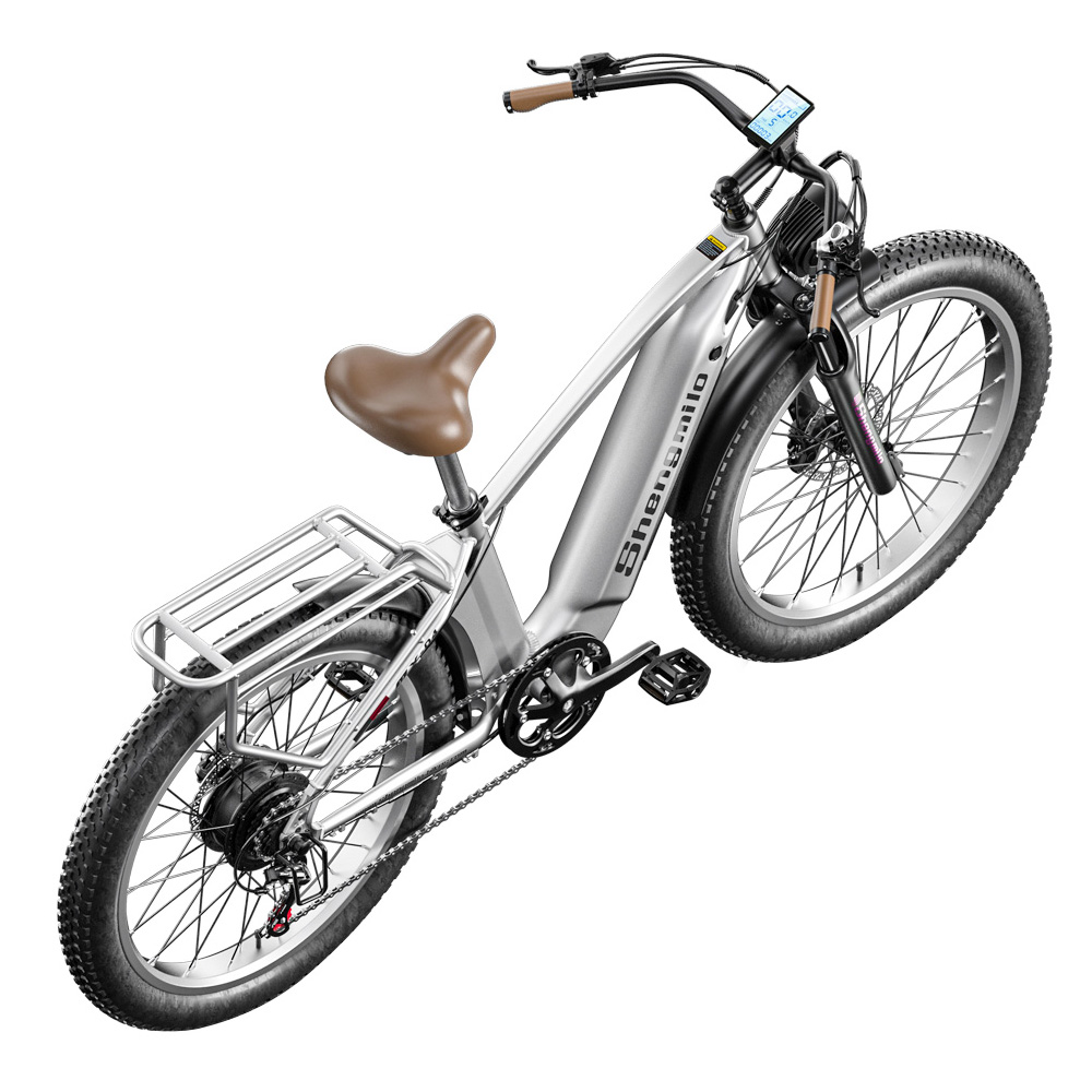 Shengmilo MX04 26 Inch Fat Tire Electric Bike 40Km/h 15AH 500W Motor