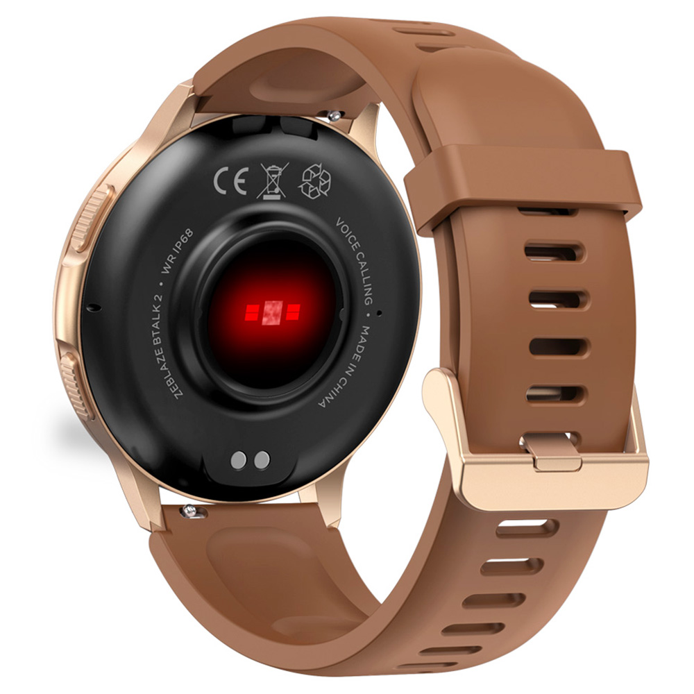 Zeblaze Btalk 2 Bluetooth Voice Calling Smartwatch Brown