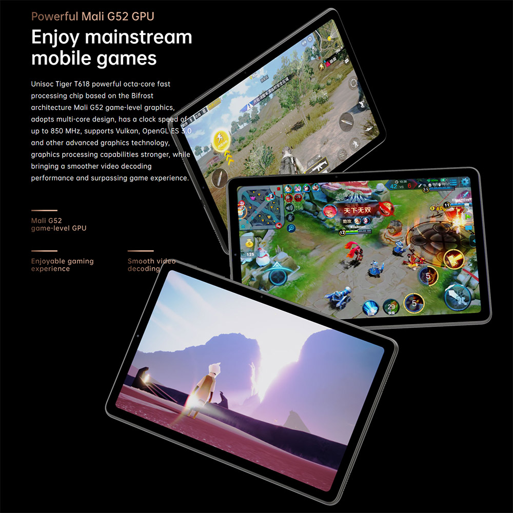 ALLDOCUBE iPlay 40 UNISOC Tiger T618 LTE Tablet without Keyboard