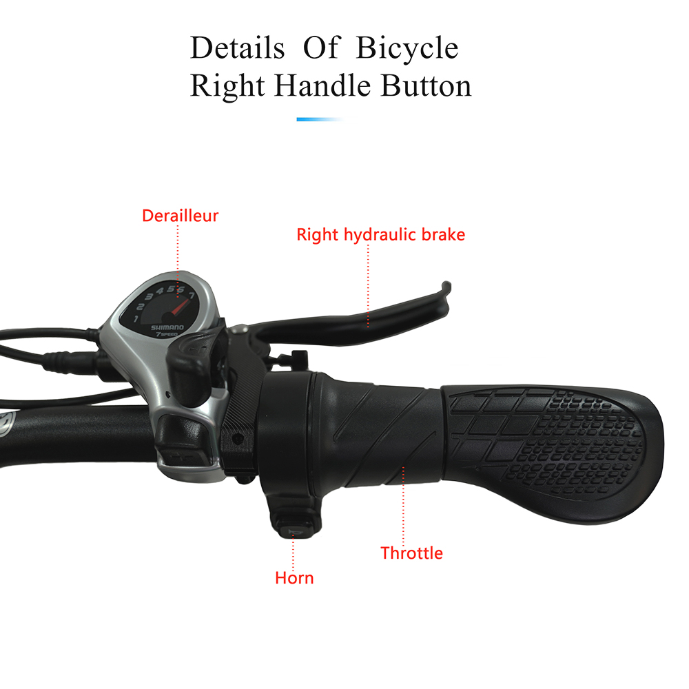 CMACEWHEEL TP26 Electric MTB Bike 26 Inch 48V 17AH 45Km/h 750W Motor