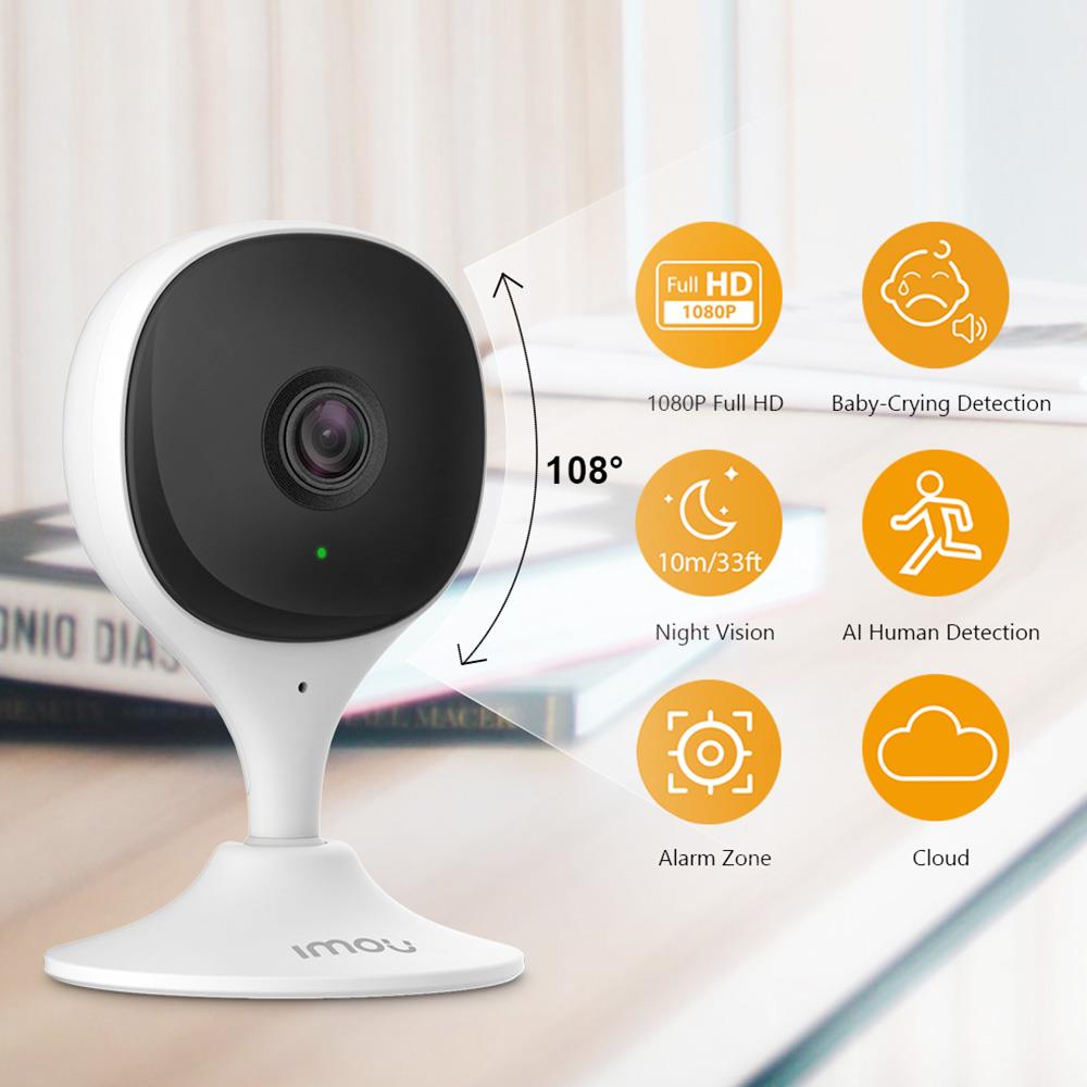 IMOU Cue 2c Wireless WiFi Camera 1080P HD White