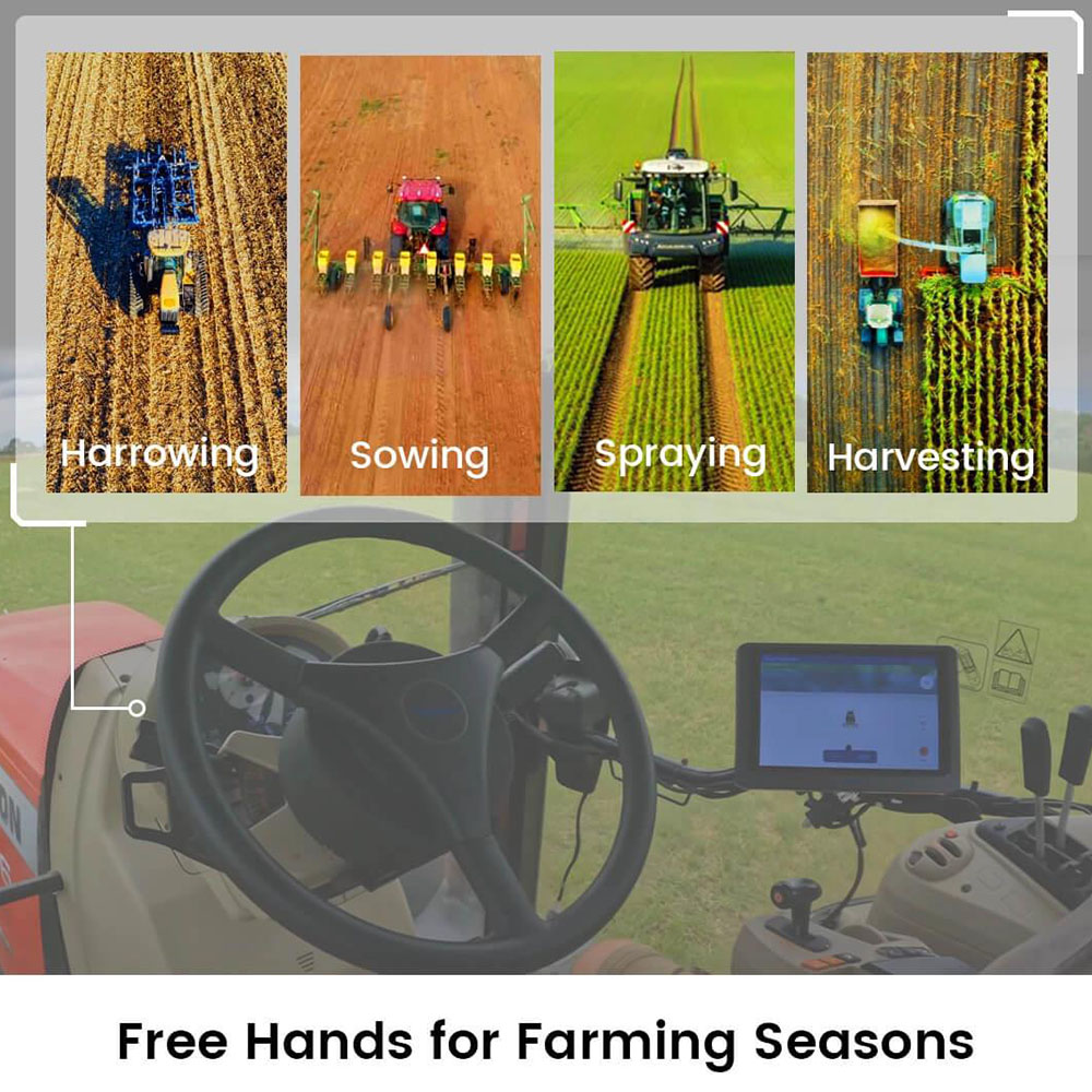 Sveaverken F100 Auto Steer System for Tractor