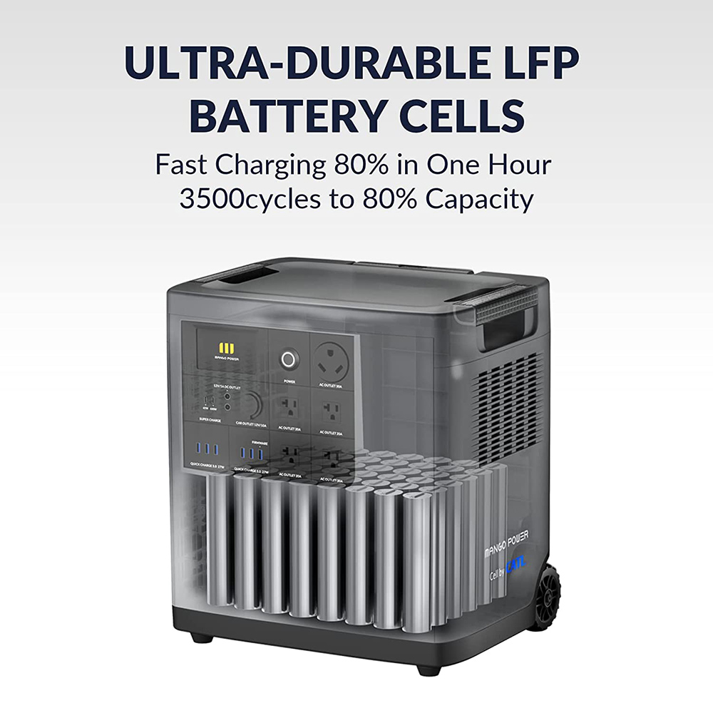 Mango Power E 3.5kWh Portable Power Station