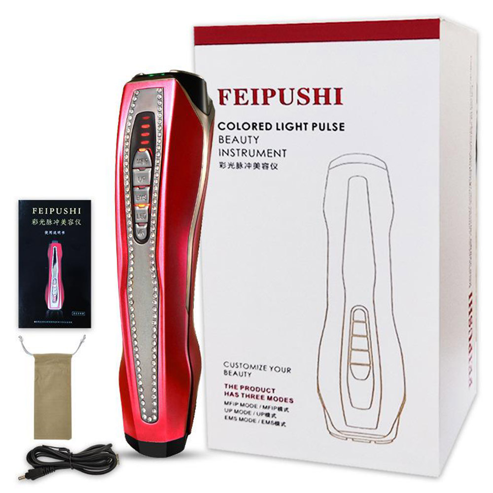 HS-989 RF Instrument Color Light Pulse Beauty Instrument Red