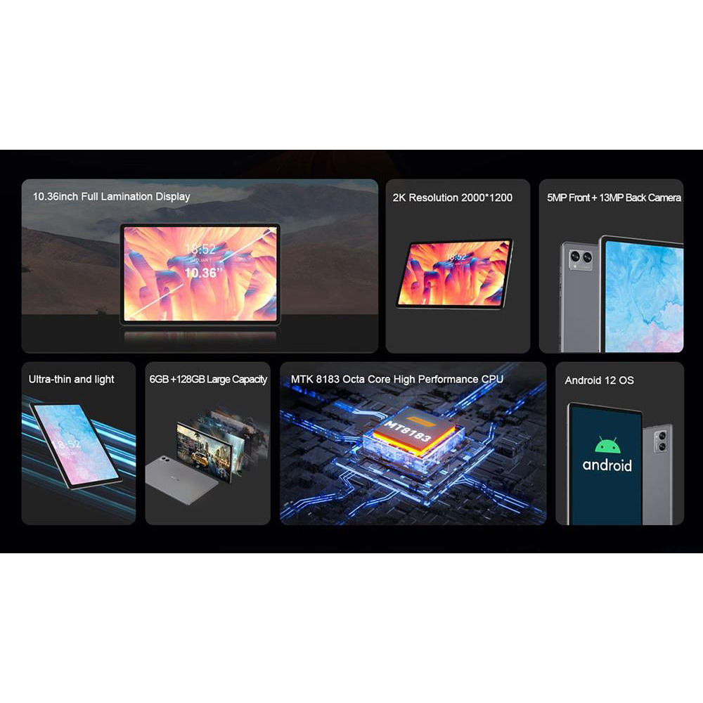 N-one NPad Plus MTK8183 Octa Core 6GB+128GB Tablet