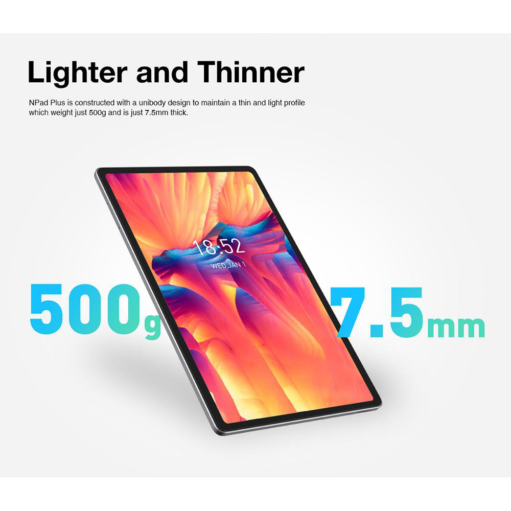 N-one NPad Plus MTK8183 Octa Core 8GB+128GB with Leather Case | Europe