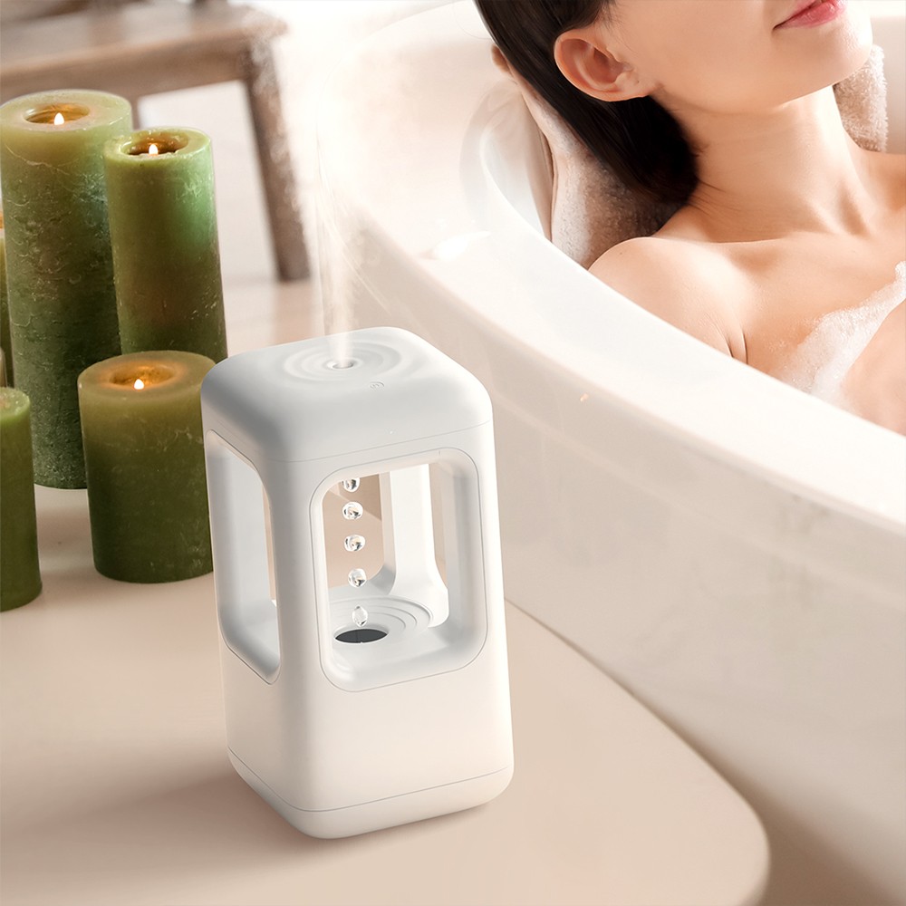 Winben Anti Gravity Levitating Water Drop Humidifier White