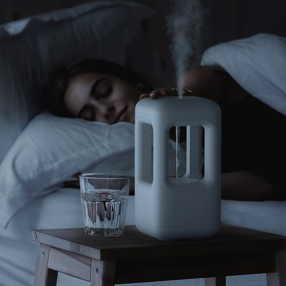 Winben Anti Gravity Levitating Water Drop Humidifier White
