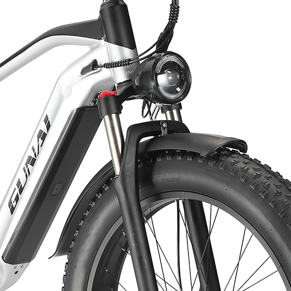 GUNAI MX05 26*4.0 Inch Fat Tire Electric Bike 1000W 19AH 45Km/h Speed
