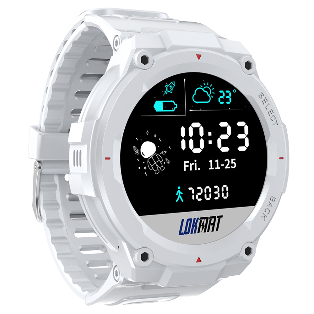 LOKMAT SKY 4G Smartwatch White