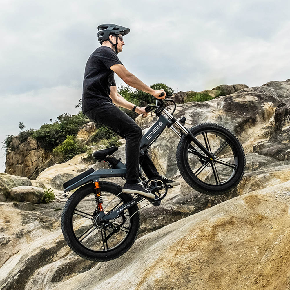 ENGWE X26 Electric Mountain Bike 48V 1000W Motor 50Km/h Speed 19.2Ah ...