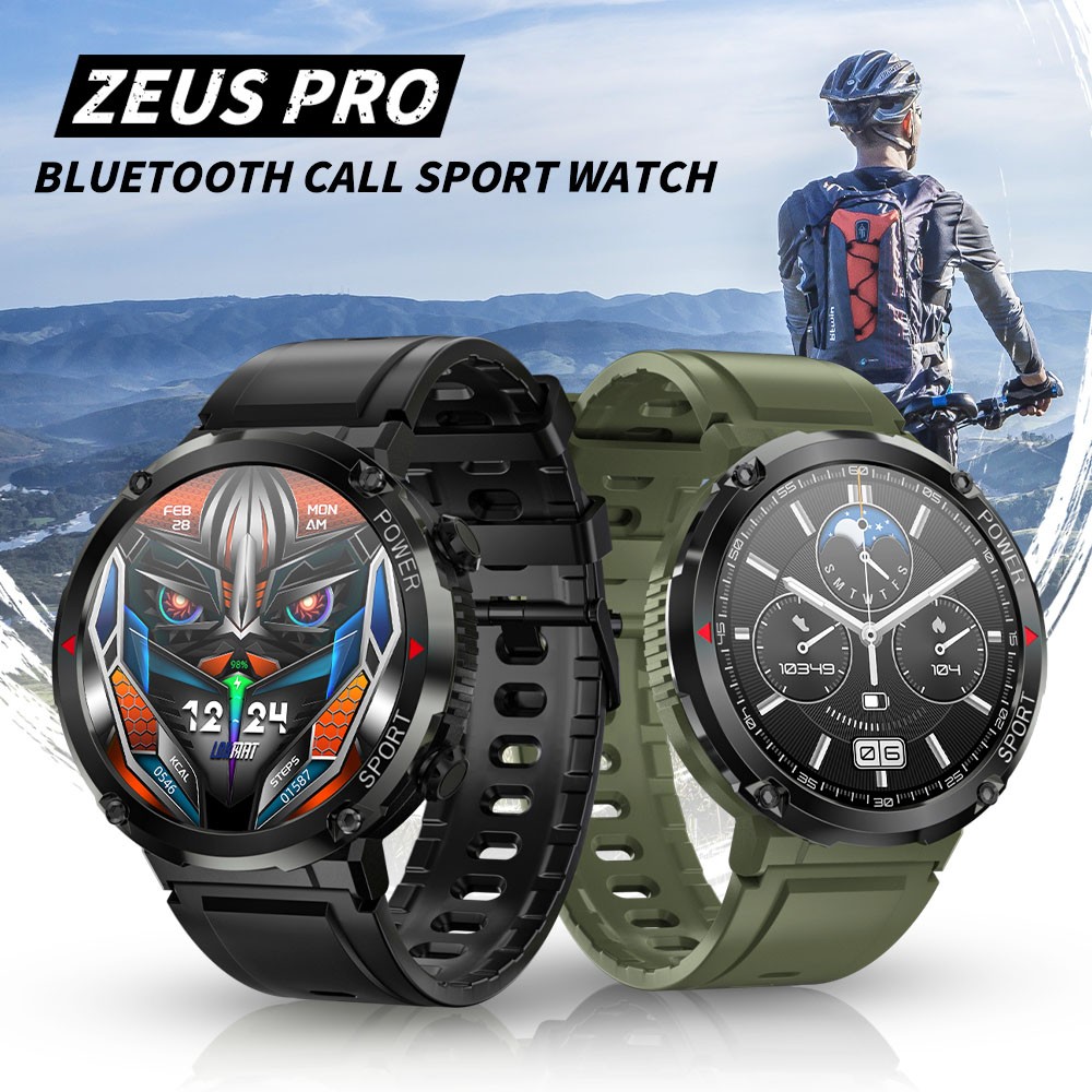 LOKMAT ZEUS PRO Bluetooth Calling Watch Green