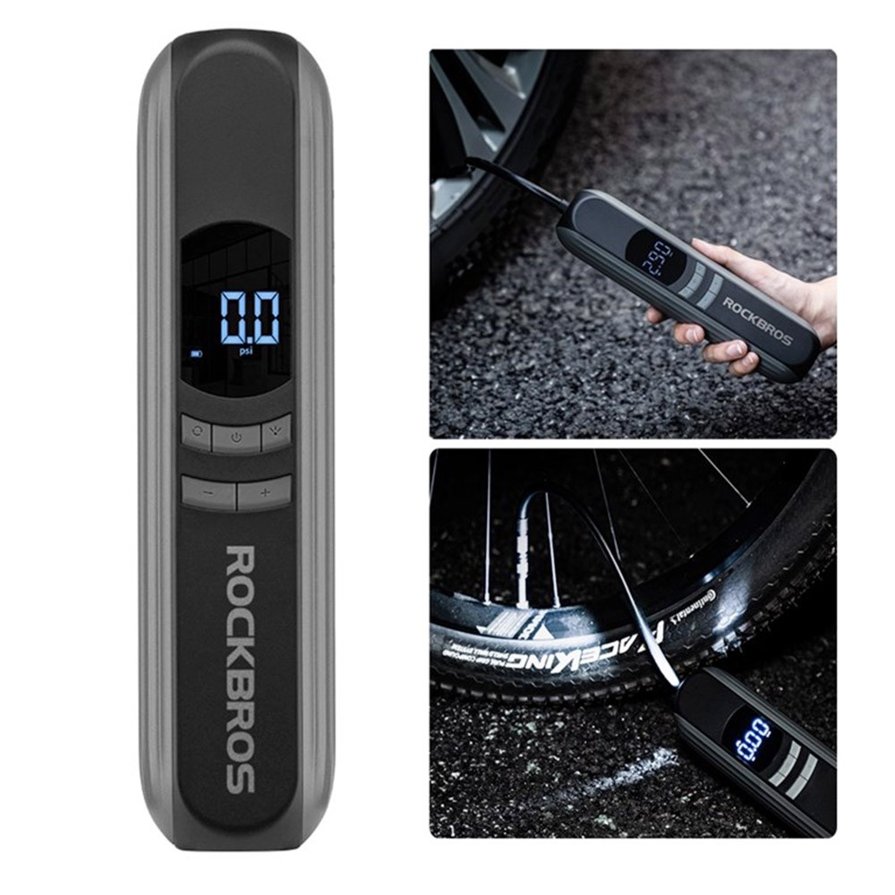 ROCKBROS A10 Electrical Air Pump 150PSI Fast Inflation Motorcycle Pump