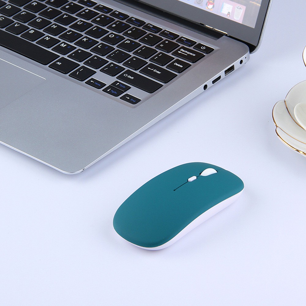 2.4G Wireless Bluetooth Mouse Dark Green