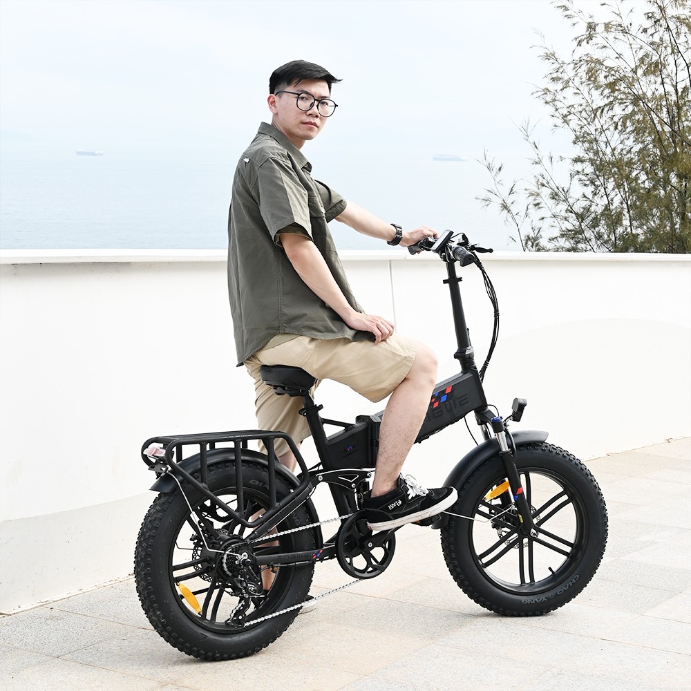 ENGWE X Electric Bike 20 Inch 25Km/h 48V 13AH Battery 250W Motor Black