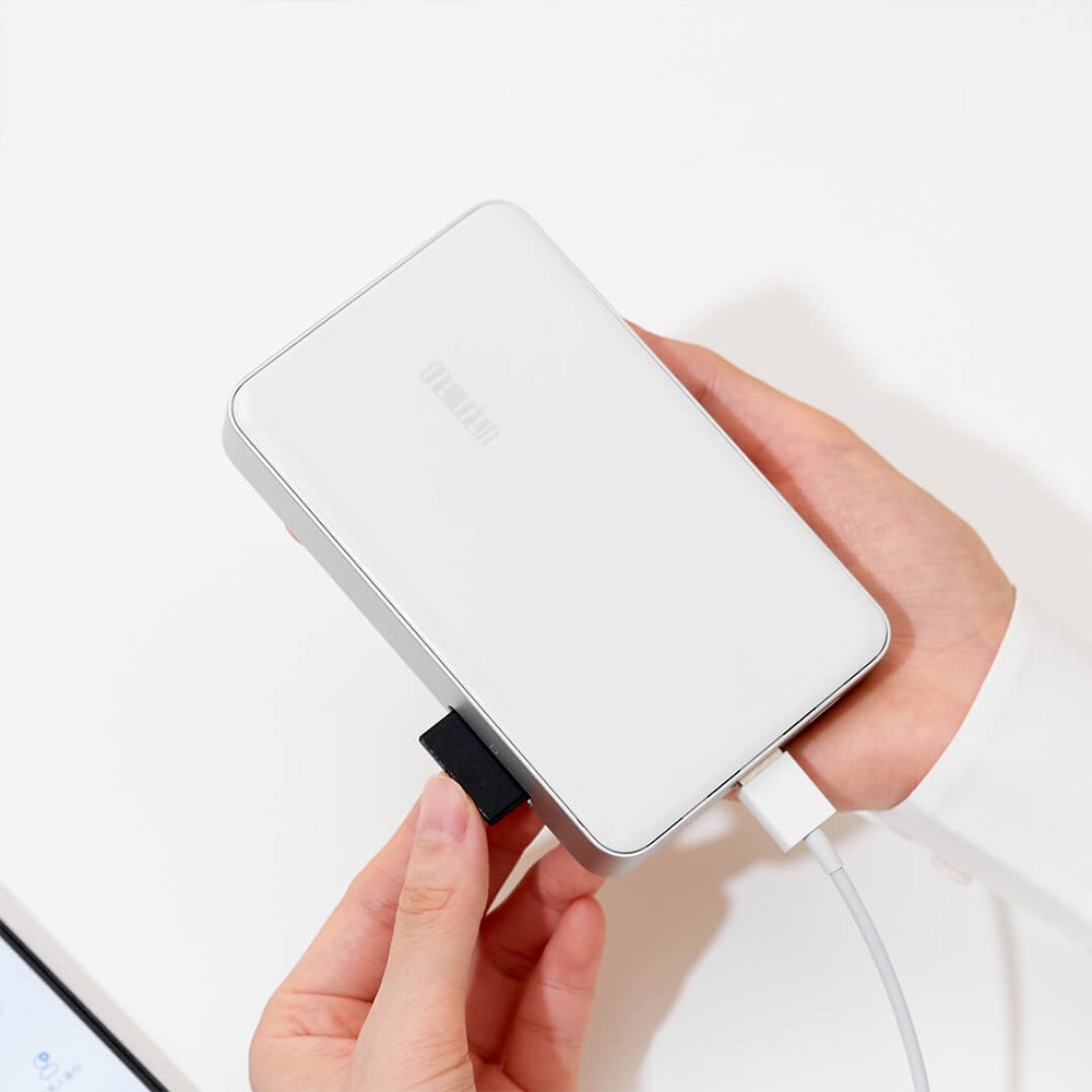 onemodern M6 HDD High-speed External 1TB Hard Drive White