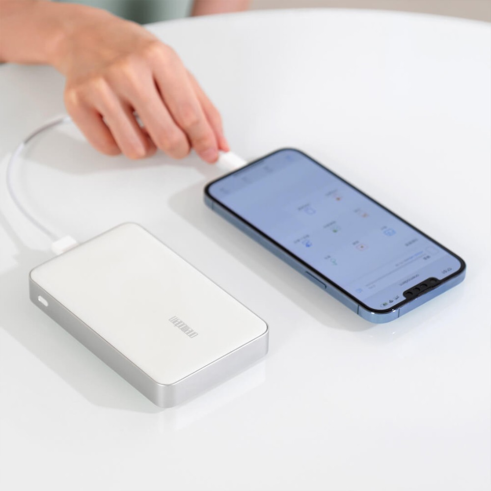 onemodern M6 HDD High-speed External 1TB Hard Drive White