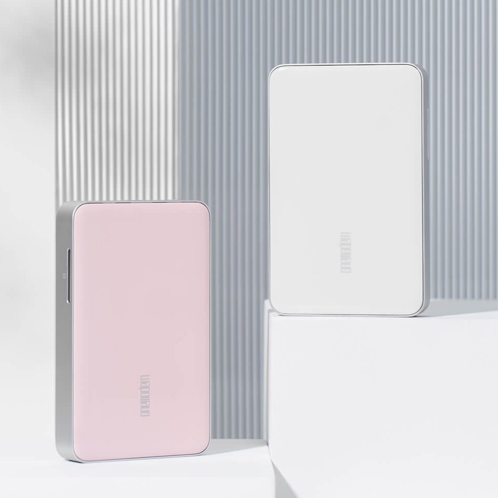 onemodern M6 HDD High-speed External 2TB Hard Drive White