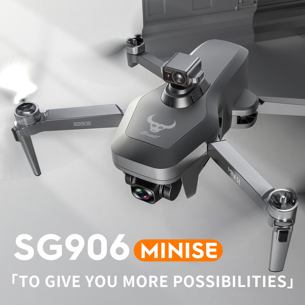 ZLL SG906 MINI SE RC Drone 5G WiFi FPV GPS with 4K Three Batteries