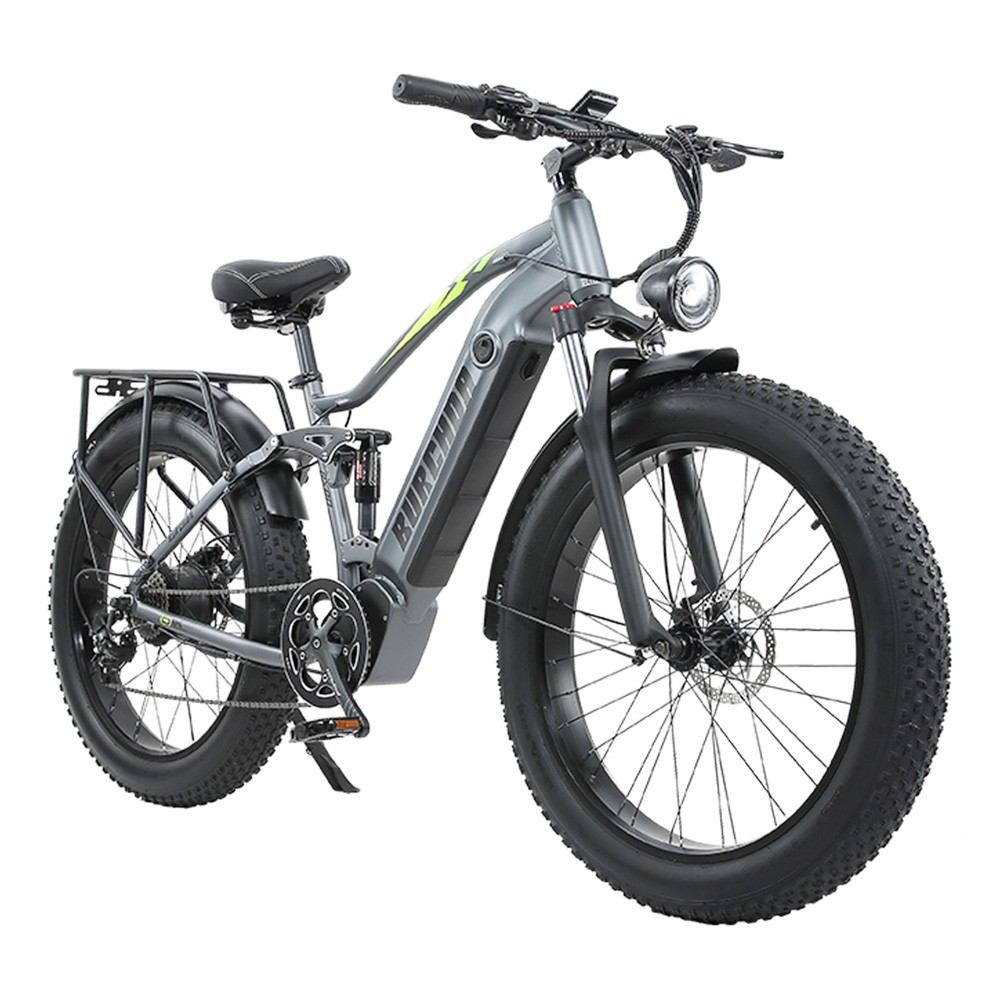 BURCHDA RX80 Electric Bike 26*4.0 Inch 48V 18Ah 45Km/h 1000W Motor