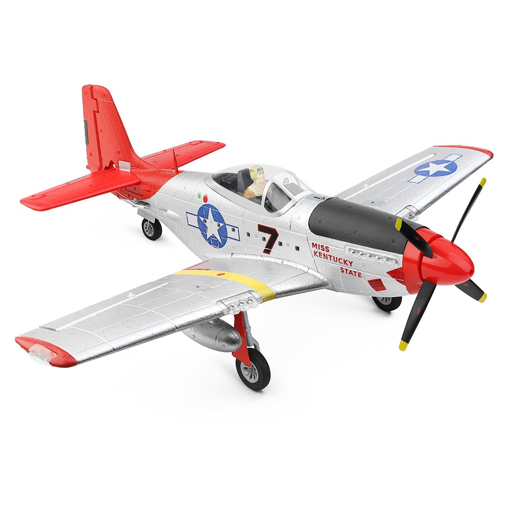 Wltoys A280 RC Airplane P51 Fighter Simulator