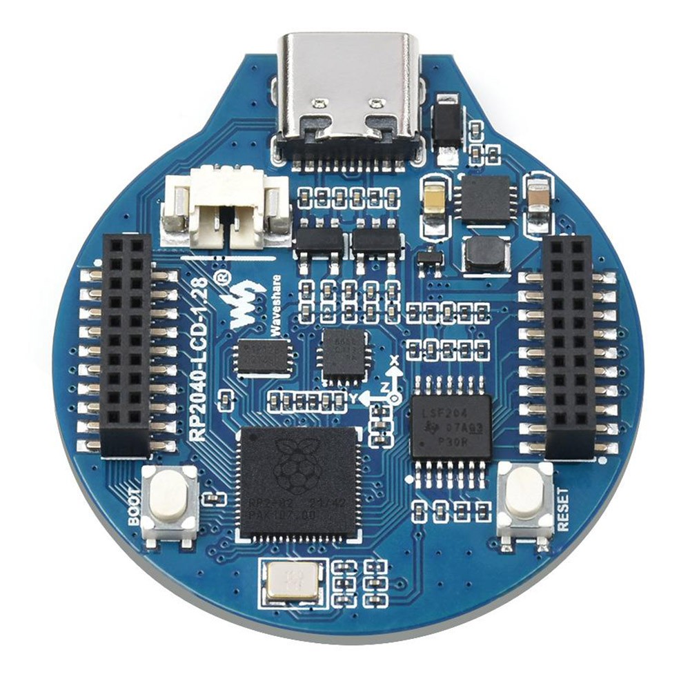 Waveshare RP2040 MCU Board with 1.28inch Round LCD