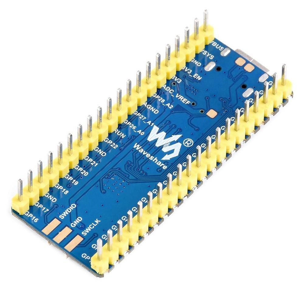 Waveshareb Mcu Board For Raspberry Pi Mcu Rp2040 16mb With Pre Soldered