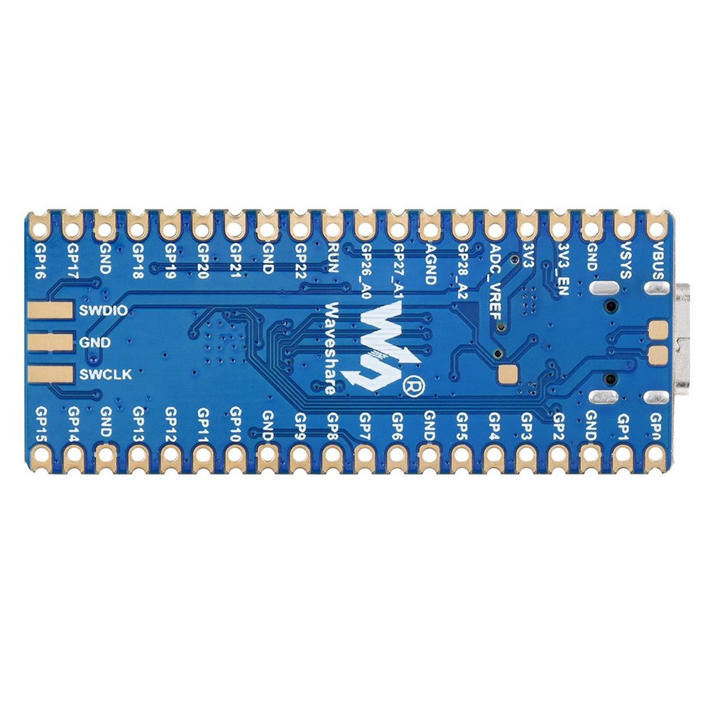 Waveshareb Mcu Board For Raspberry Pi Mcu Rp2040 16mb