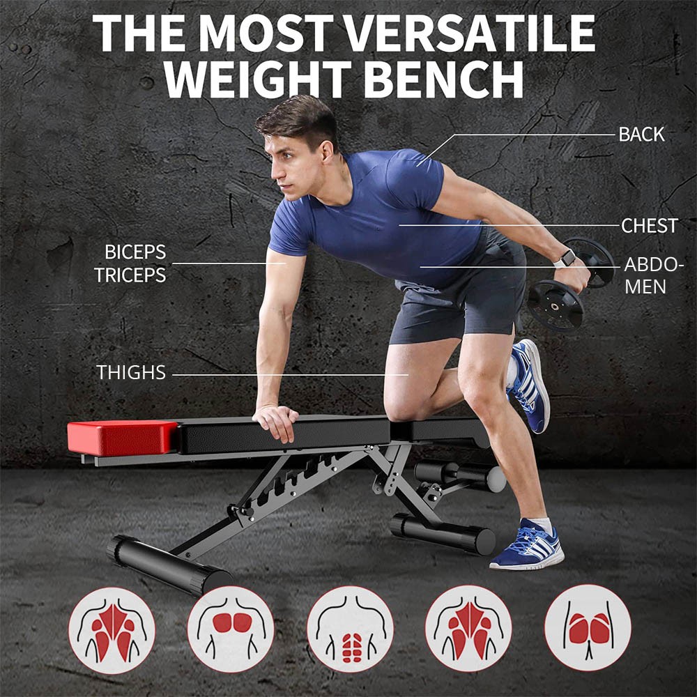 Finer Form 5-in-1 Foldable Weight Bench