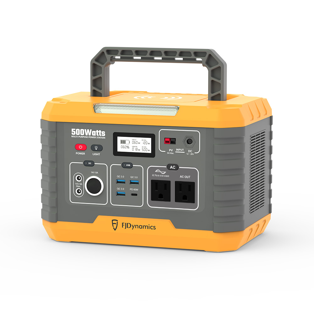 FJDynamics PowerSec MP500 520Wh Power Station US Plug
