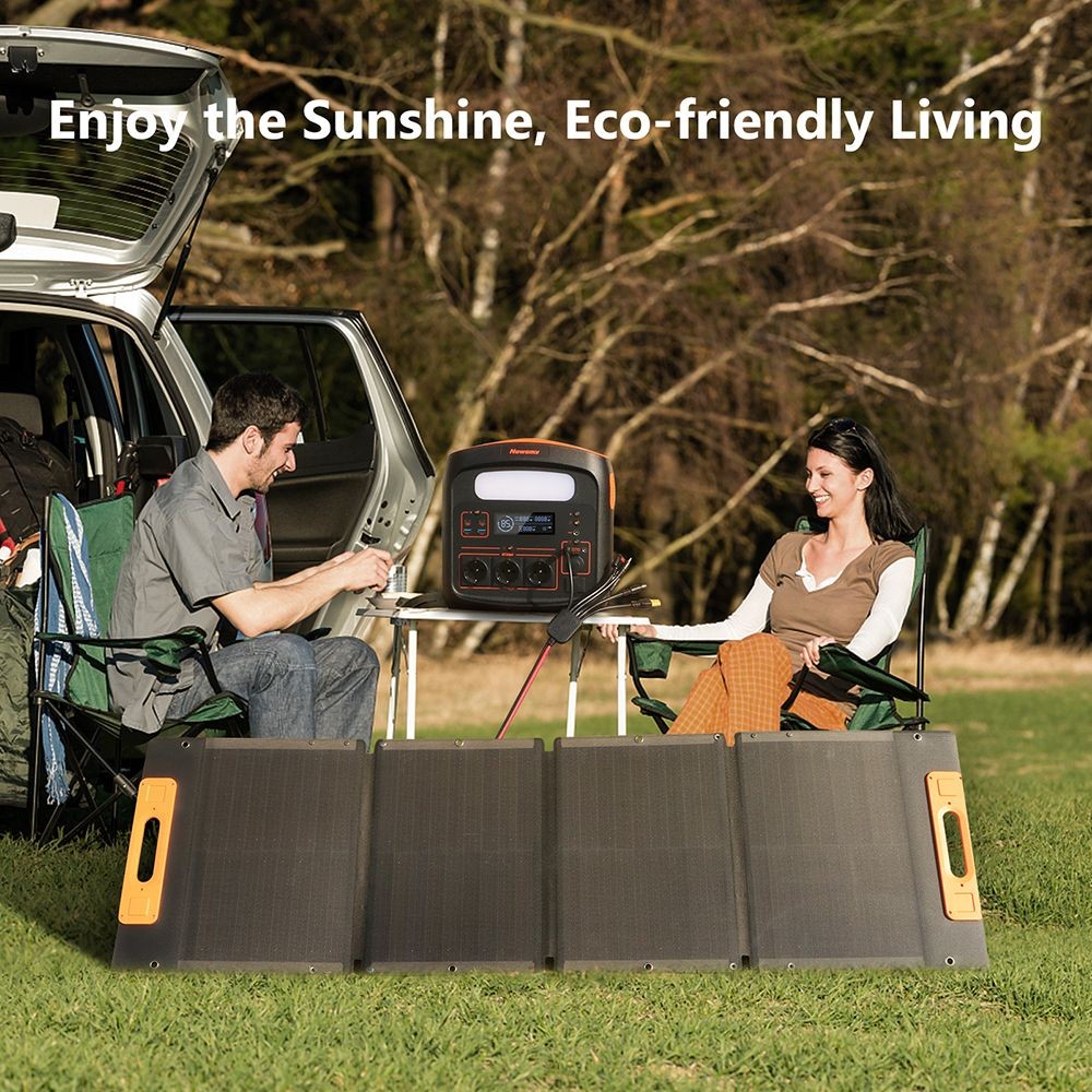 NECESPOW 120W Foldable Lightweight Solar Panel