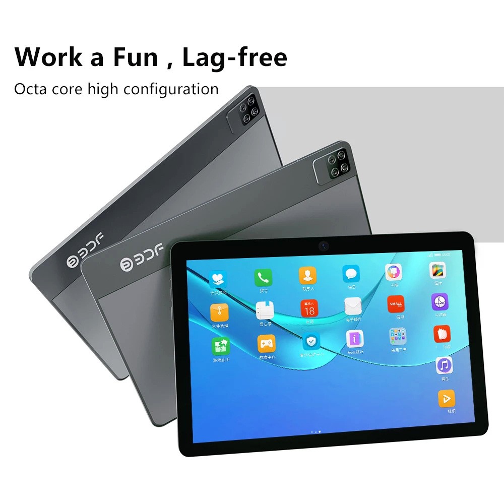 BDF P40 10.1 inch Tablet 4GB RAM 64GB ROM Grey