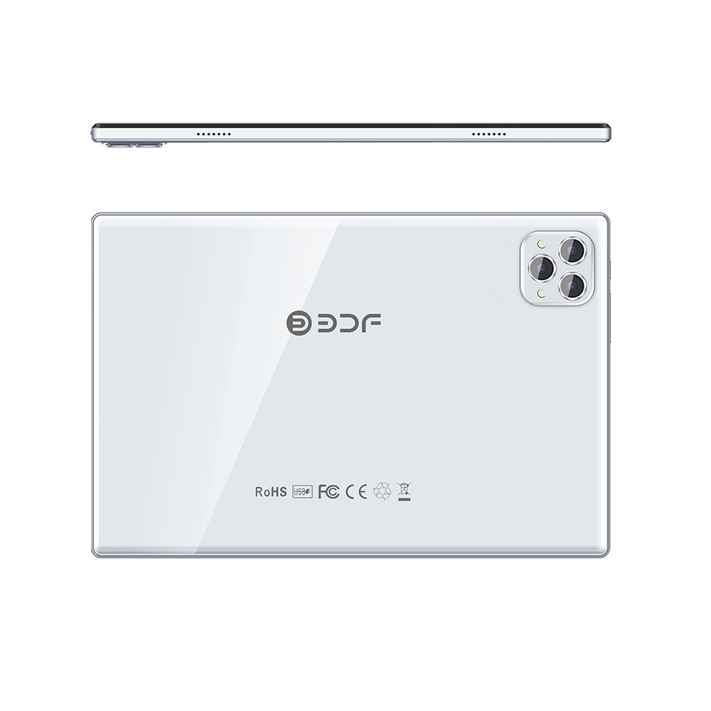 BDF P50 10.1 inch Tablet 4GB RAM 128GB ROM White