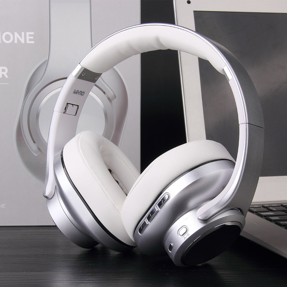 SODO MH10 2-in-1 Wireless Bluetooth On-Ear Headphone & Speaker Silver