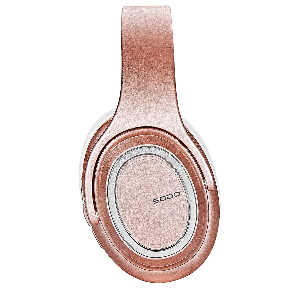 SODO MH11 2-in-1 Wireless Bluetooth Headphone & Speaker Rose Gold