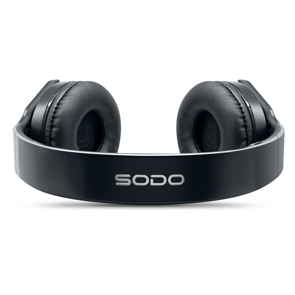 SODO MH3 2-in-1 Wireless Bluetooth On-Ear Headphone Black