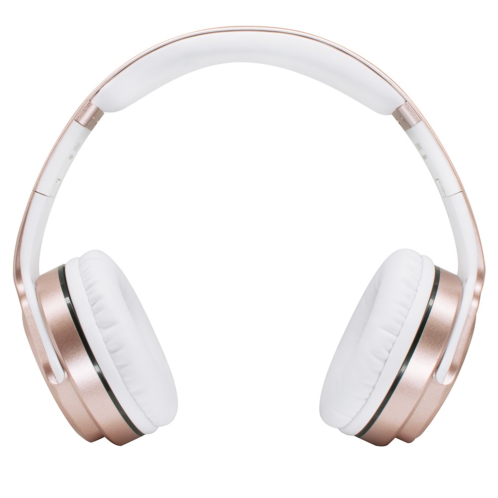 SODO MH3 2-in-1 Wireless Bluetooth On-Ear Headphone Rose Gold
