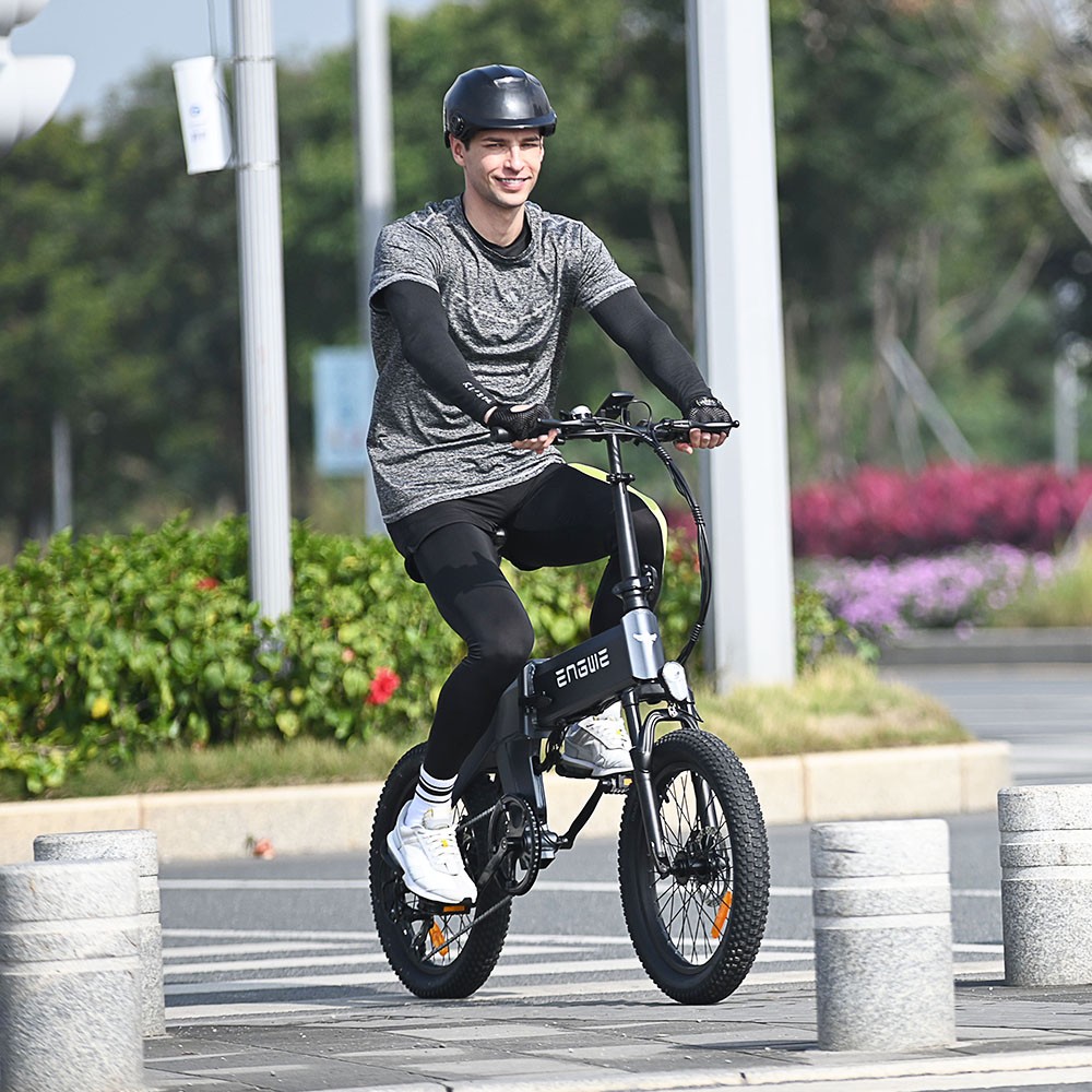 ENGWE C20 Pro Electric Bike 20 Inch 36V 16Ah Battery 500W 25Km/h Gray